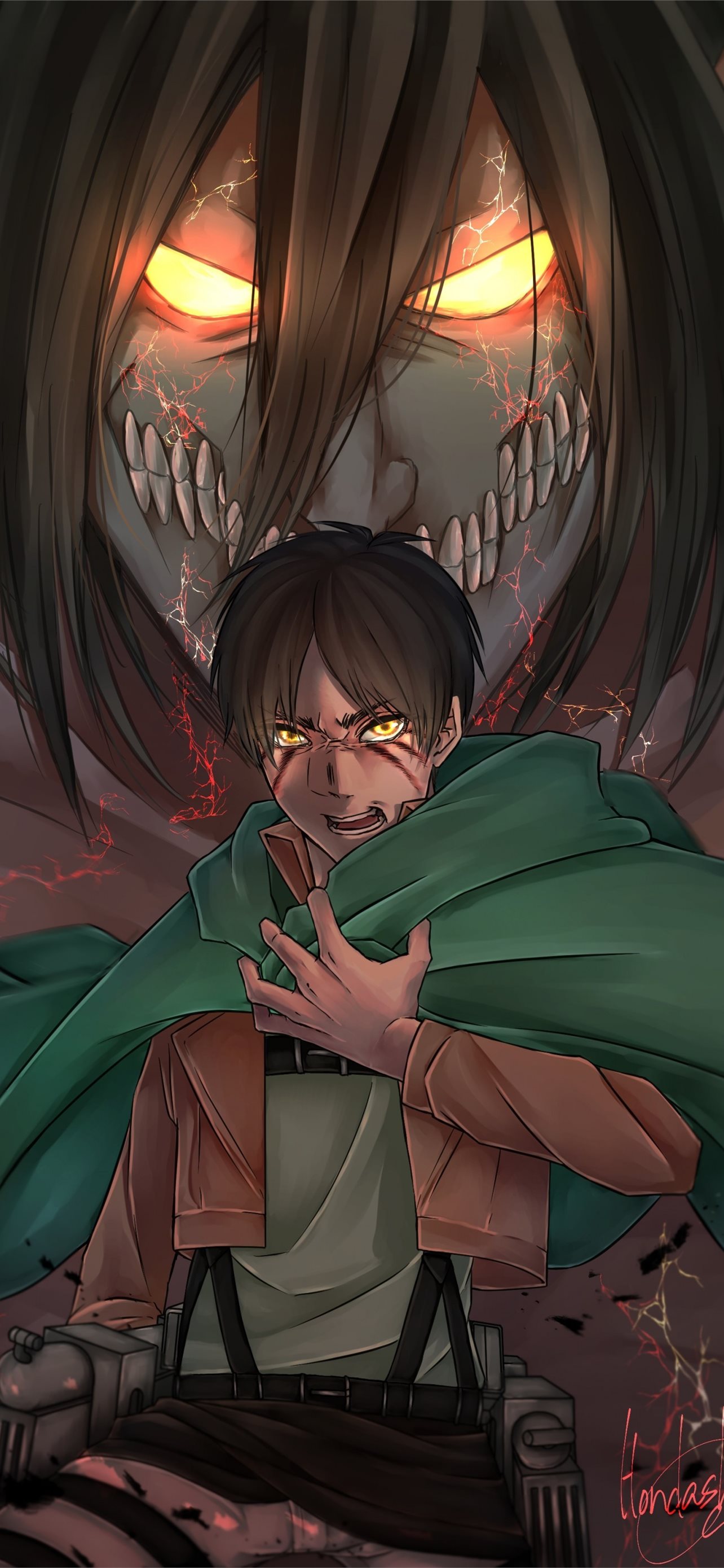Eren Yeager IPhone Wallpapers Free Download Eren Yeager IPhone Wallpapers Free Download