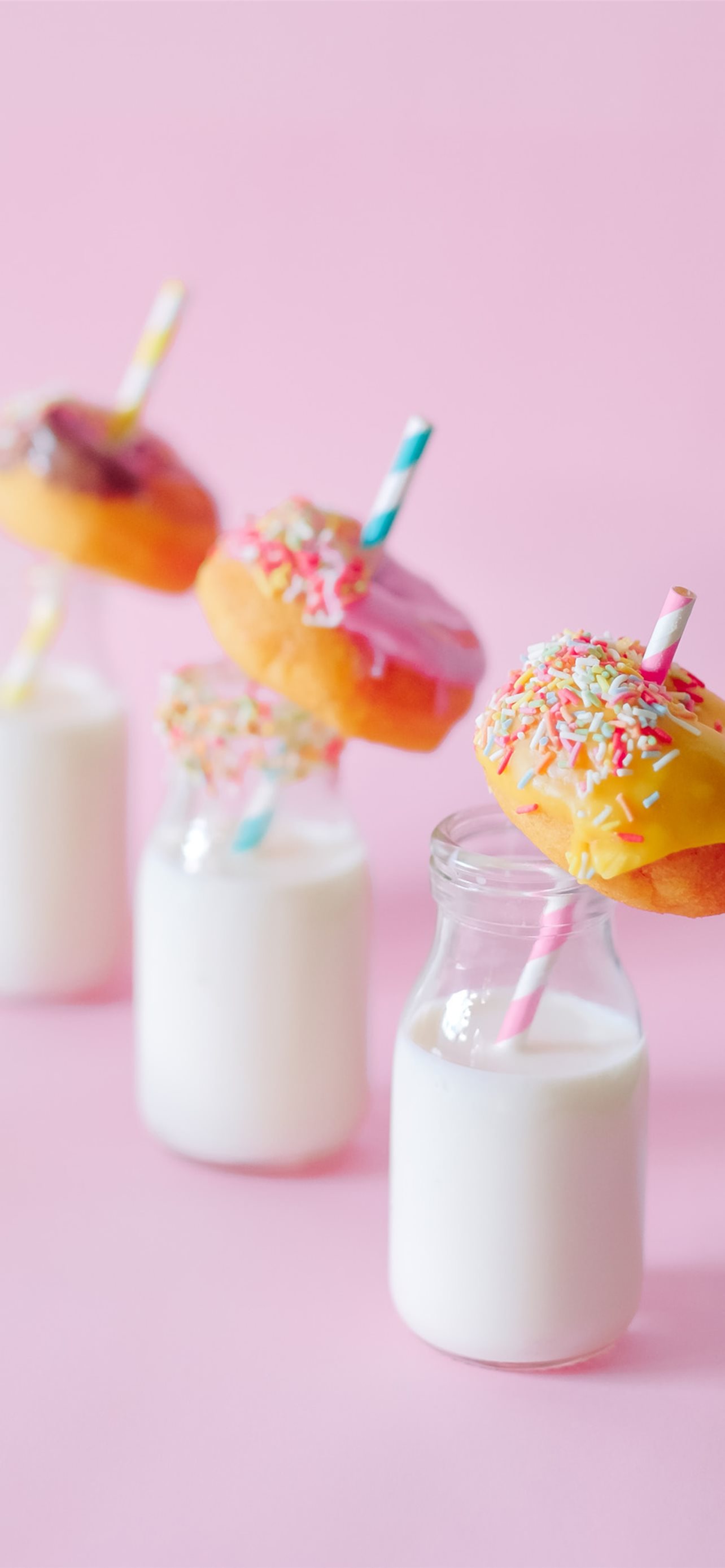 Three Milk Jars And Donuts IPhone Wallpapers Free Download Three Milk Jars And Donuts IPhone Wallpapers Free Download